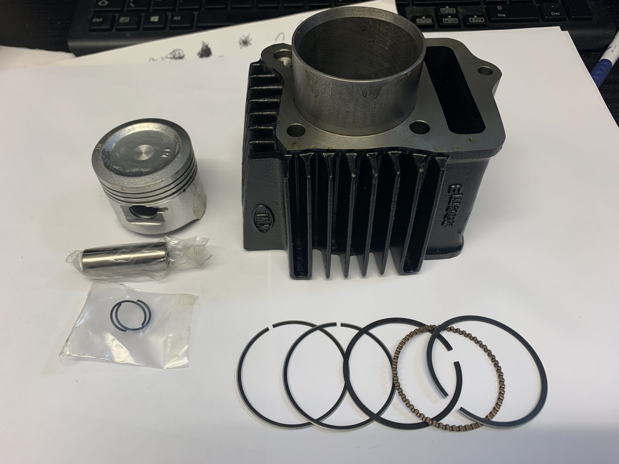 HONDA C90 CUB 85CC STD PISTON AND BARREL KIT 47MM NEW - Bertrum's Bike Bits