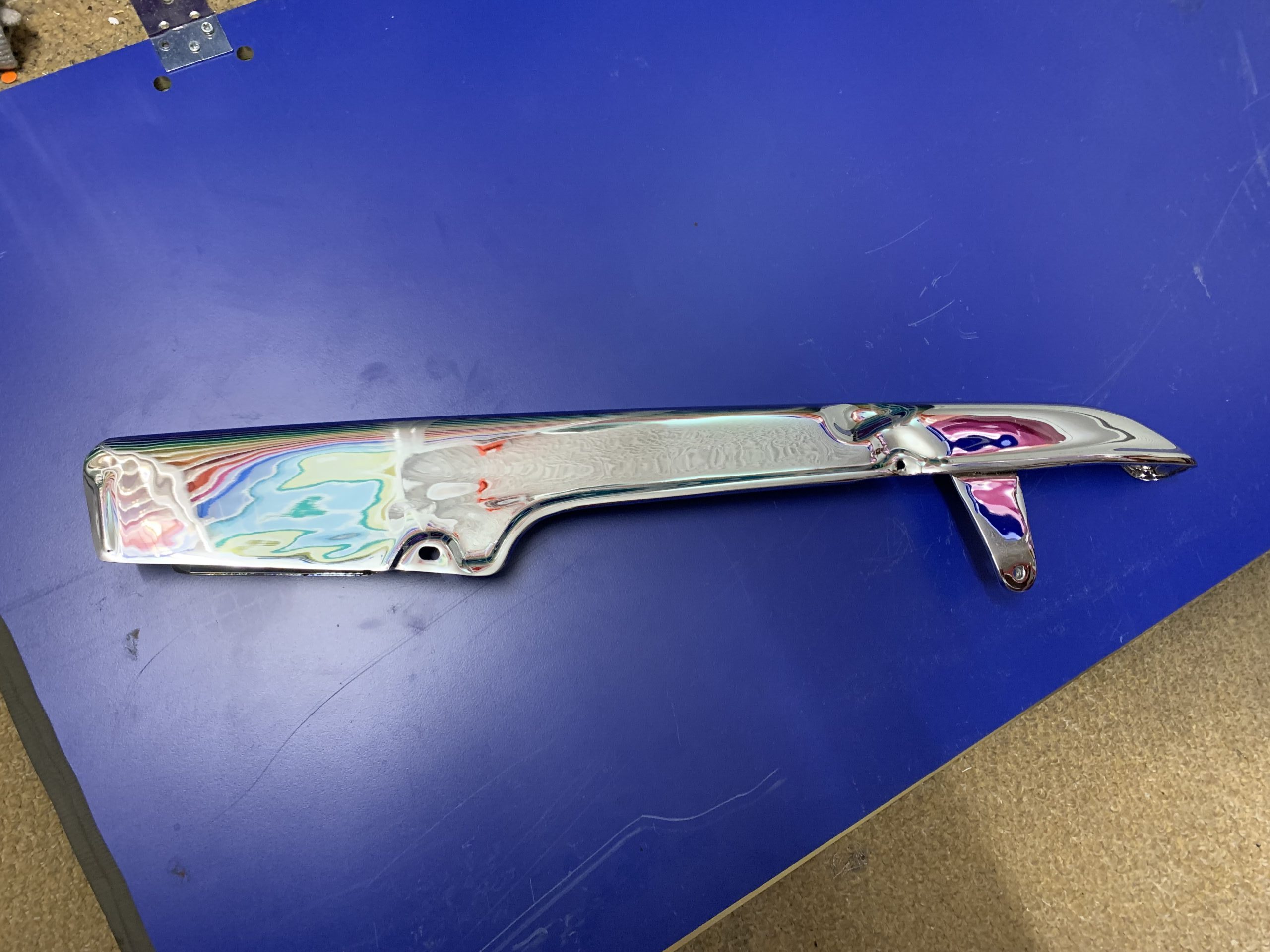 ORIGINAL HONDA CB400F CB 400 4 CB 400/4 Chain guard new chrome ...