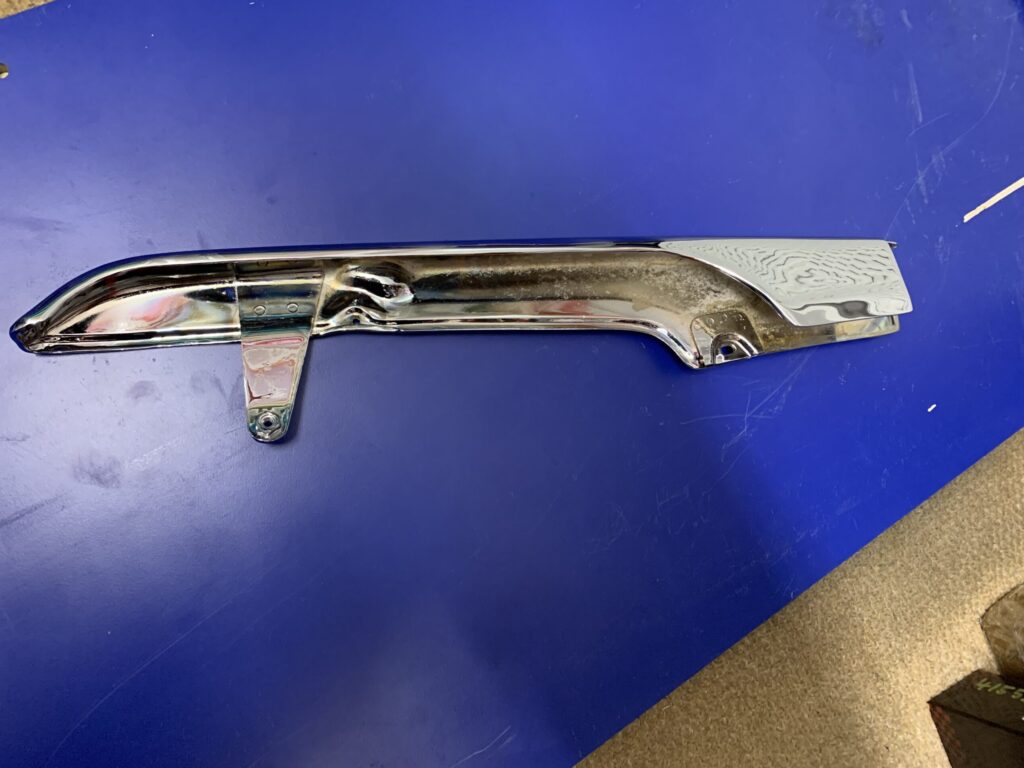 ORIGINAL HONDA CB400F CB 400 4 CB 400/4 Chain guard new chrome ...