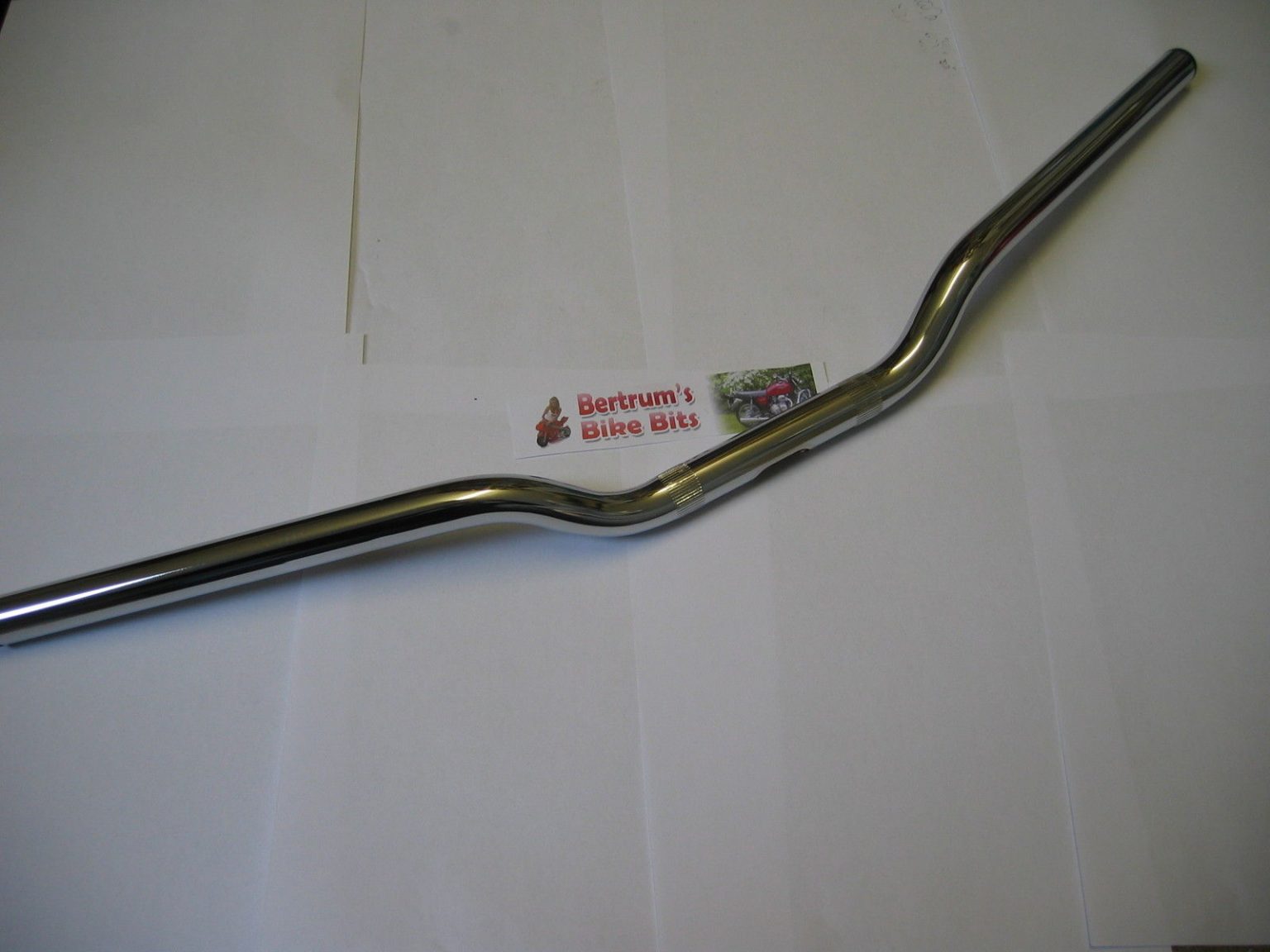 HONDA CB500 CB 500 94-03 CHROME HANDLEBARS NEW - Bertrum's Bike Bits